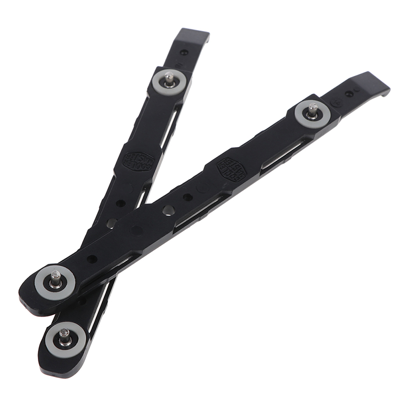 1pair New Black Chassis Hard Drive Mounting Plastic Rails for Cooler ...