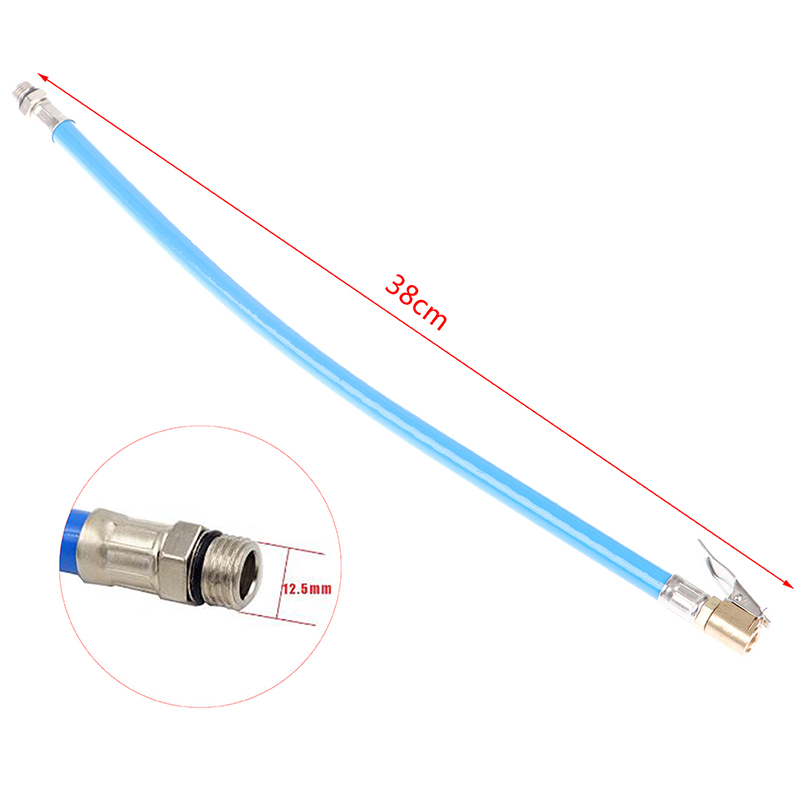 Car Air Rubber Hose Copper Lock Clip Tire Inflator Air Compressor Tyre ...
