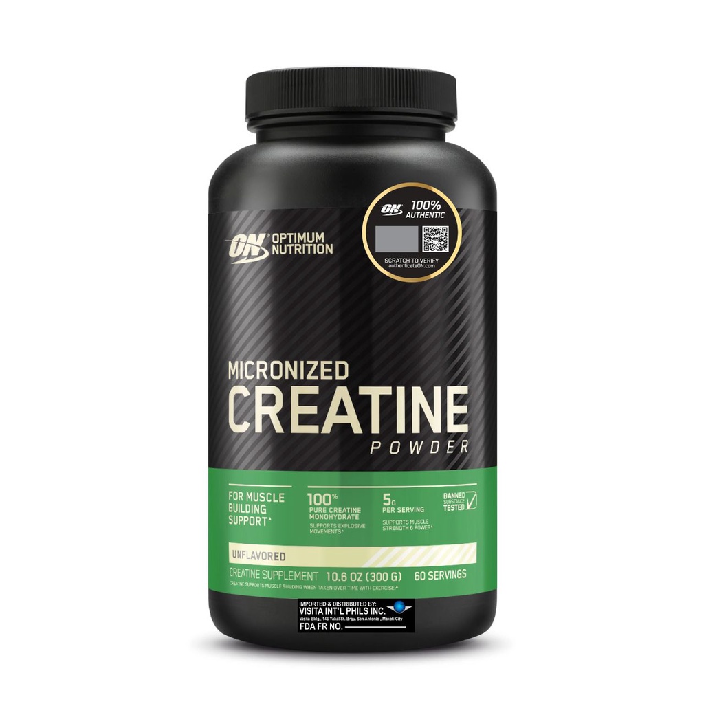 Optimum Nutrition Creatine Powder - 300g / 600g /100 Capsules / 300 ...