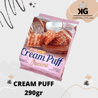 BISKITOP - SUGAR PUFF 290gr Biskuit Kue Kering Anak Dewasa Enak Renyah ...