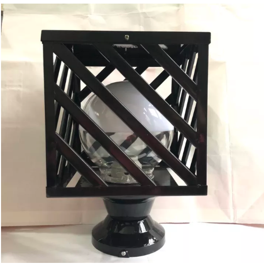 AMGLOBE POST LAMP,BASE TYPE,INSIDE PVC BALL E27 SOCKET 100% BRAND NEW ...