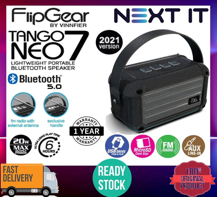 [READY STOCK] Vinnfier Tango Neo 7 Lightweight Portable Bluetooth ...
