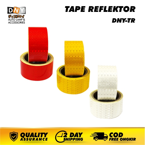 DNY Sticker REFLECTIVE REFLEKTIF TAPE/ REFLEKTOR / TAPE REFLECTOR ...