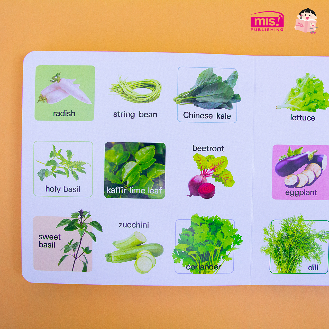 100 First Fruits Vegetables (Board Book) - สำนักพิมพ์เอ็มไอเอส (MISBOOK ...
