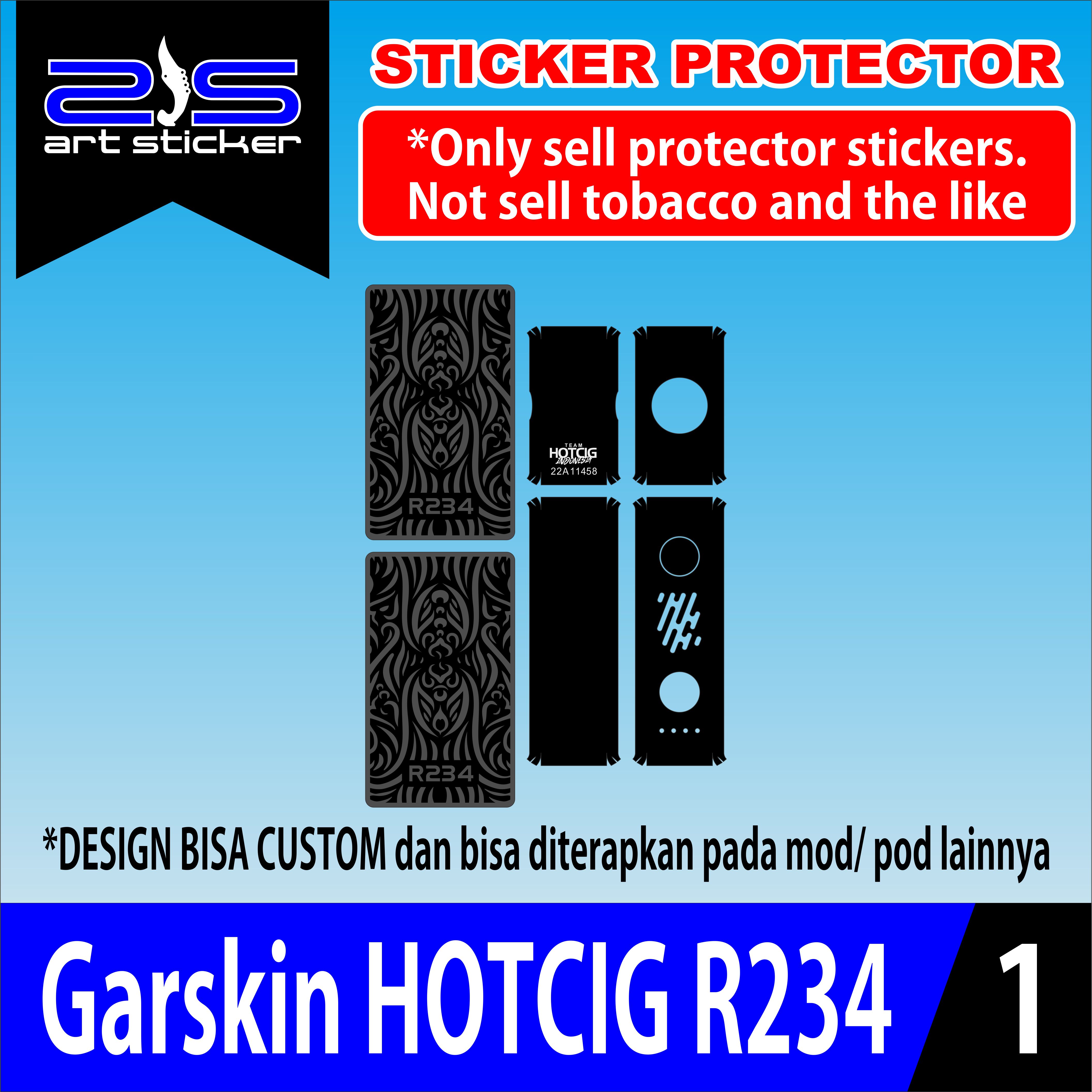 SKIN Sticker Garskin Hotcig R234 | Lazada Indonesia