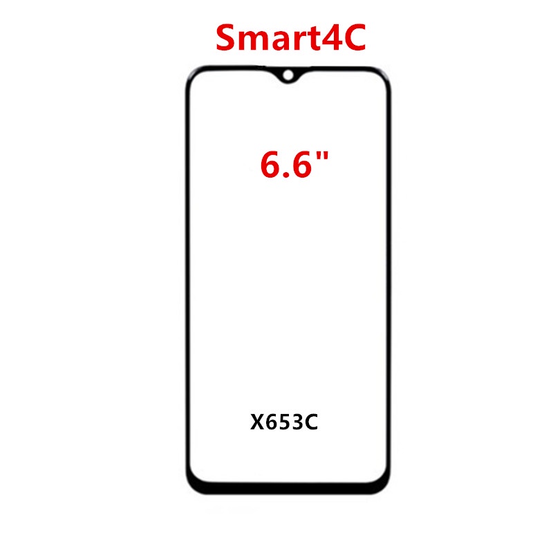 Front Glass Screen For Infinix Smart 6 X6511 X6411B 4 X653 4C 5 X657 ...