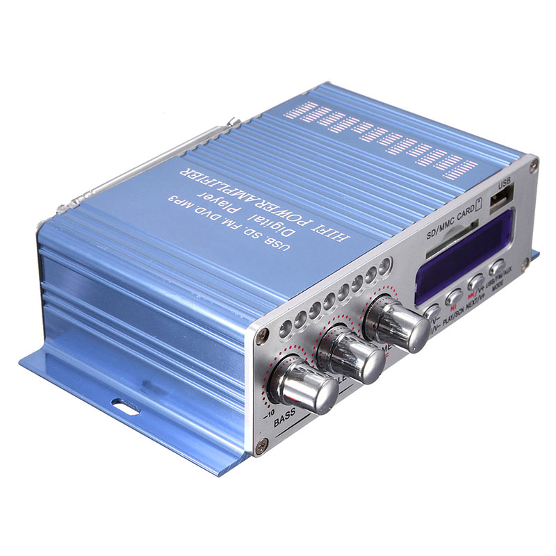 2CH Hi-Fi New Stereo Booster DVD FM Universal Serial Bus SD MP3 Speaker ...