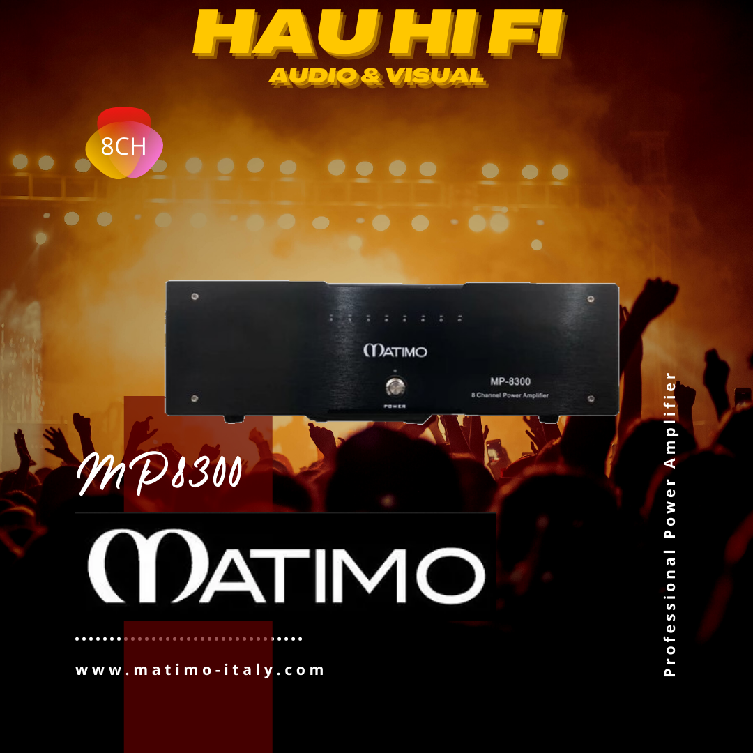 Matimo MP8300 8CH Power Amplifier | Lazada