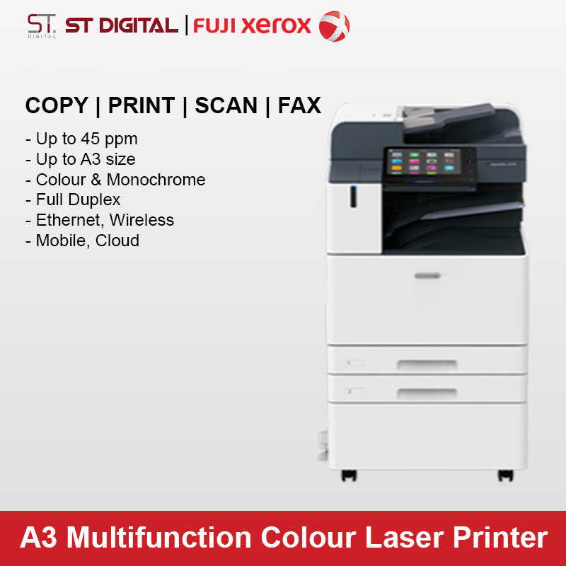 [Singapore Warranty] Fuji Xerox Fujifilm ApeosPort 5570 4570 A3 Multifunction Colour Laser ...