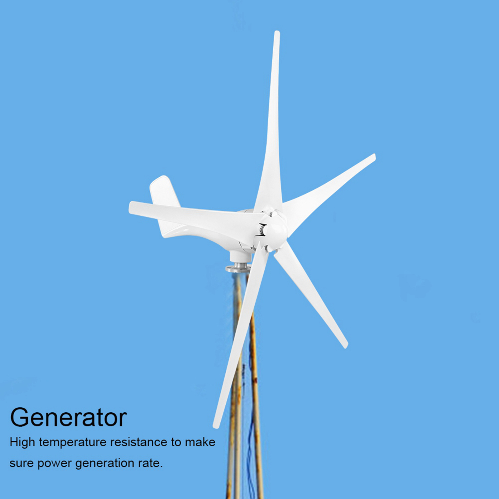 Windmill Generator 5 Blade Small Wind Turbines Kit อุปกรณ์พลังงาน ...