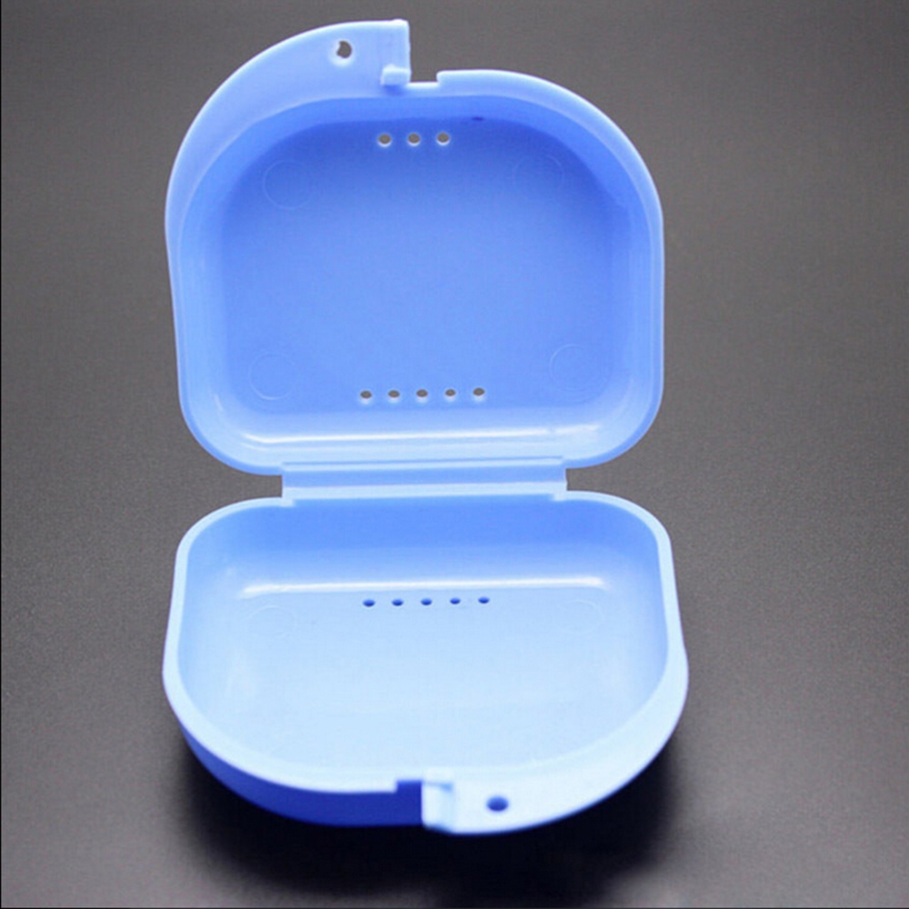 Dental Orthodontic Retainer Denture Storage Case Box Mouthguard ...