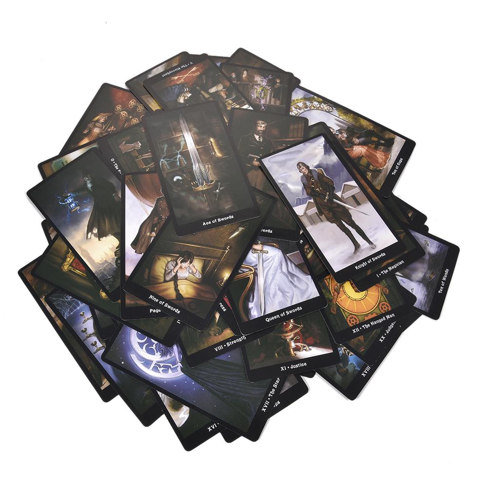【ArtGlobe】78PCS The Steampunk Table Deck Board Game Card For Family ...