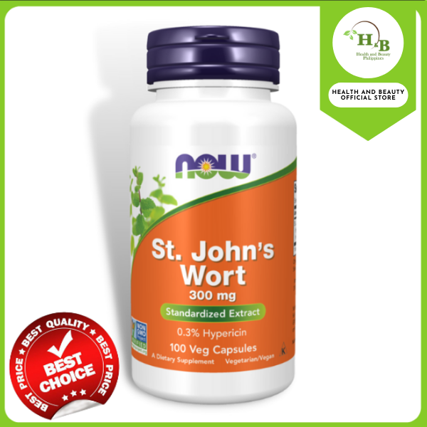 Now St. Johns wort 300mg 100 capsules | Lazada PH