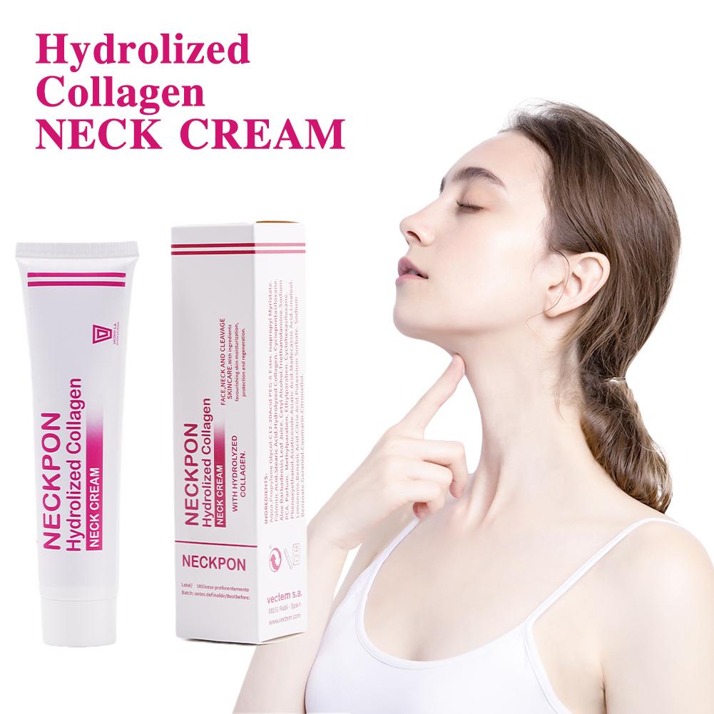 Neckpon Hydrolized Collagen Neck Cream For Face Neck Cleavage Skincare ...