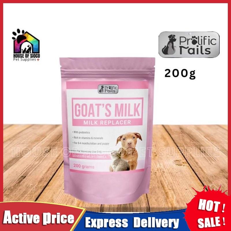 Prolific Tails Goat Milk Replacer Powder 100-200g | Lazada PH