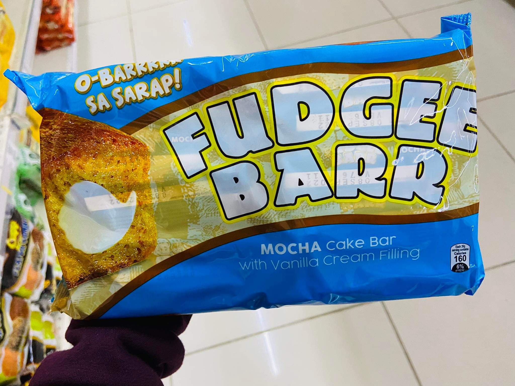 Fudgee Barr Cream Filled Cake Bar 10Packs Inside x 40g ️ | Lazada PH