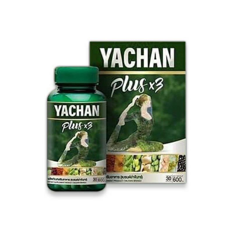 ผลิตภัณฑ์เสริมอาหาร (ตรา ย่าจันทร์ พลัส เอ็กซ์สาม) YACHAN Plus x3 ขนาด ...