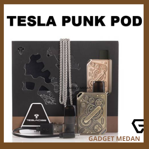 Tesla Punk Pod Kit 600mAh Builtin Battery with 1.2ml Refillable PCTG ...