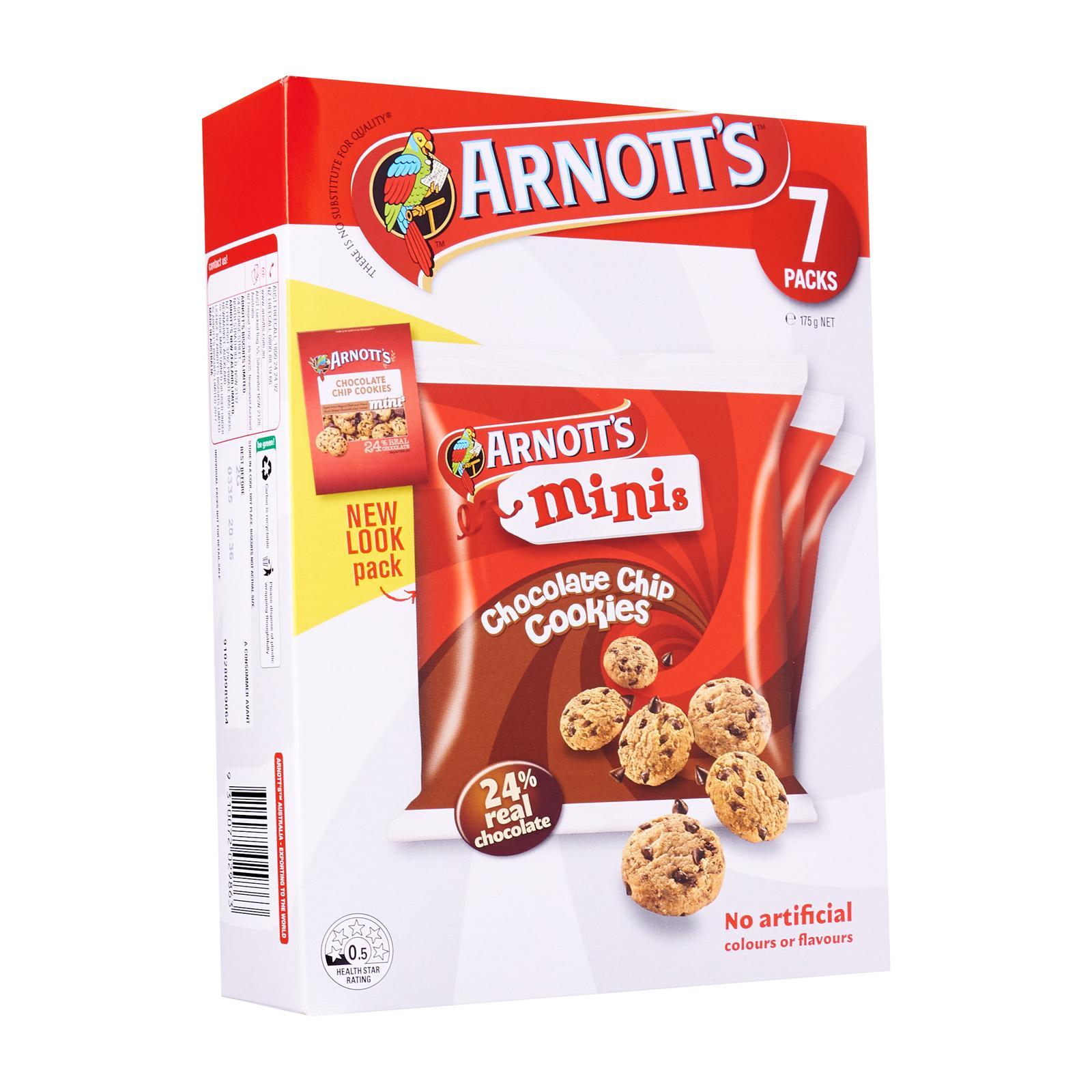 Arnott's Mini Choc Chip Cookie Biscuits | Lazada Singapore