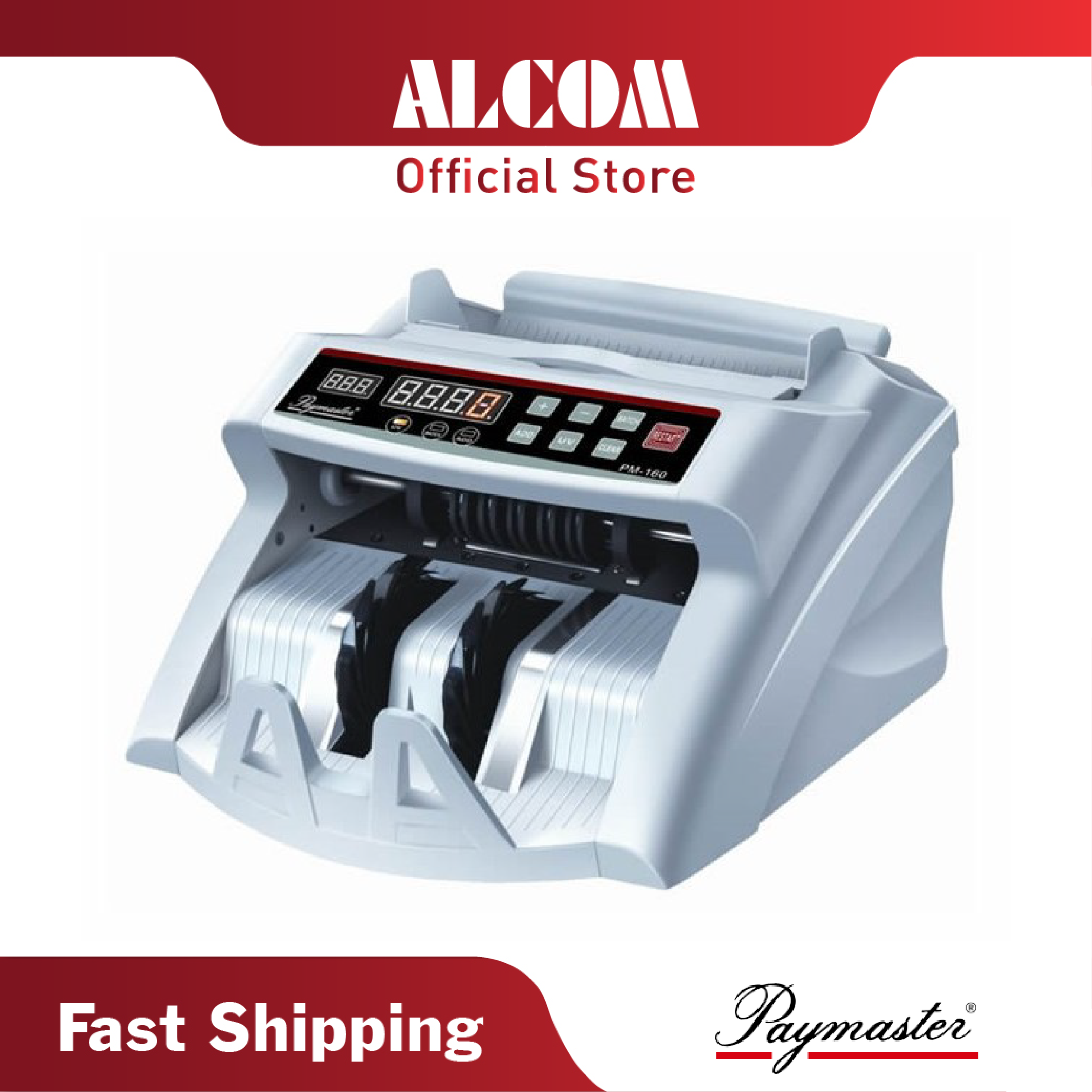 Paymaster PM-160 Desktop Bill Counter with UV detection mode | Lazada