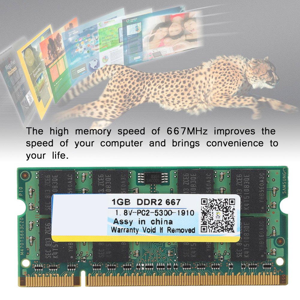 Durable DDR2 667 High Speed Operation Memory Stick RAM Module for ...