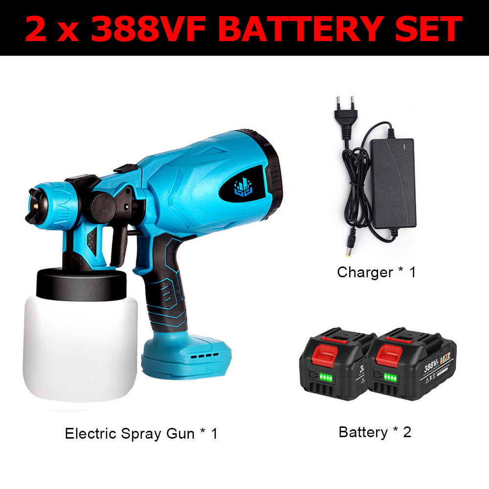 800ml makita Spray Paint 3 spray patterns House Electric Spray machine ...