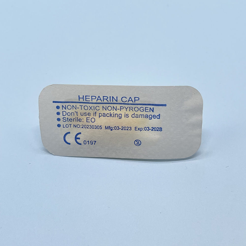 NEW 【Innovative design】Pet Animal Cat Dog Rabbit Heparin Cap Single Use ...