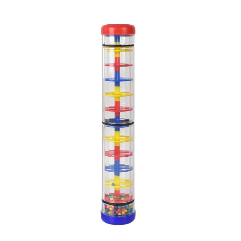 【Must-have】Wooden Rainbow Rainmaker Musical Instrument Toy Gift Rain ...