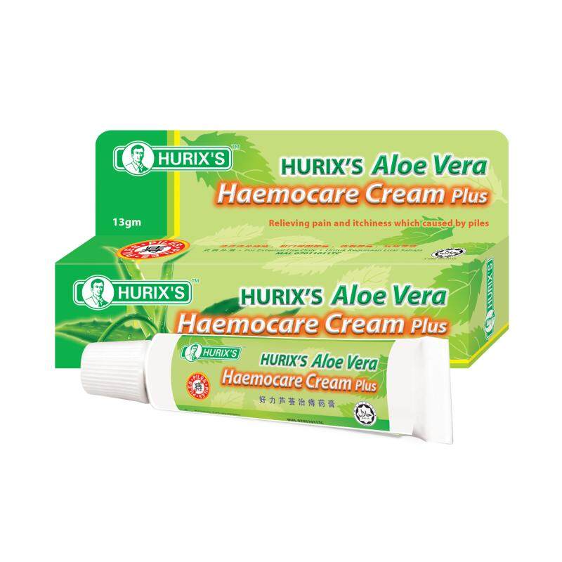 HURIX'S ALOE VERA HAEMOCARE CREAM PLUS 13GM | Lazada
