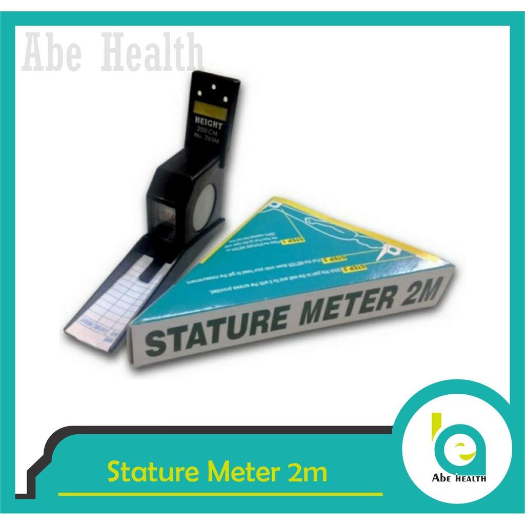 Stature Meter 2 Meter / Alat Pengukur Tinggi Badan 2M Dewasa Dan Anak ...