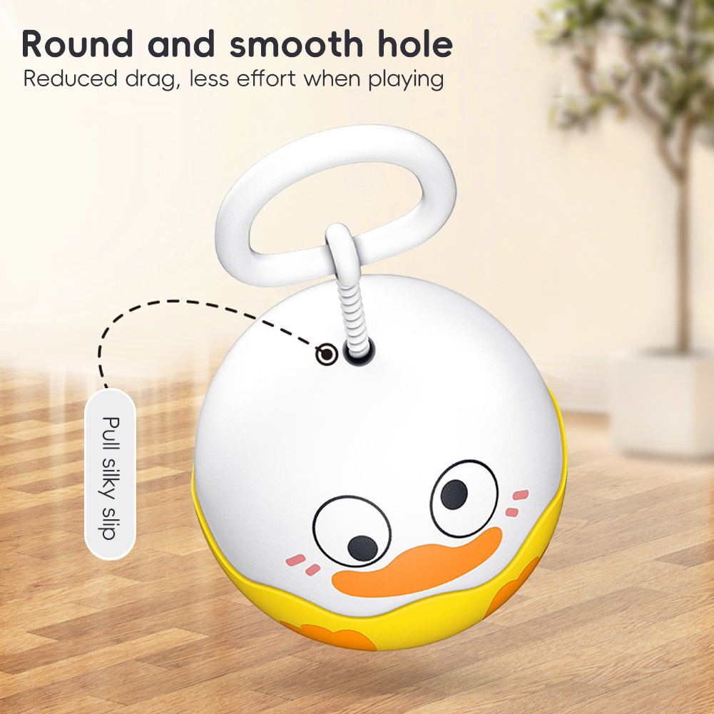 SF Hand Pull Luminous Flashing Rope Flywheel Toy Led Light Toy Novelty ...