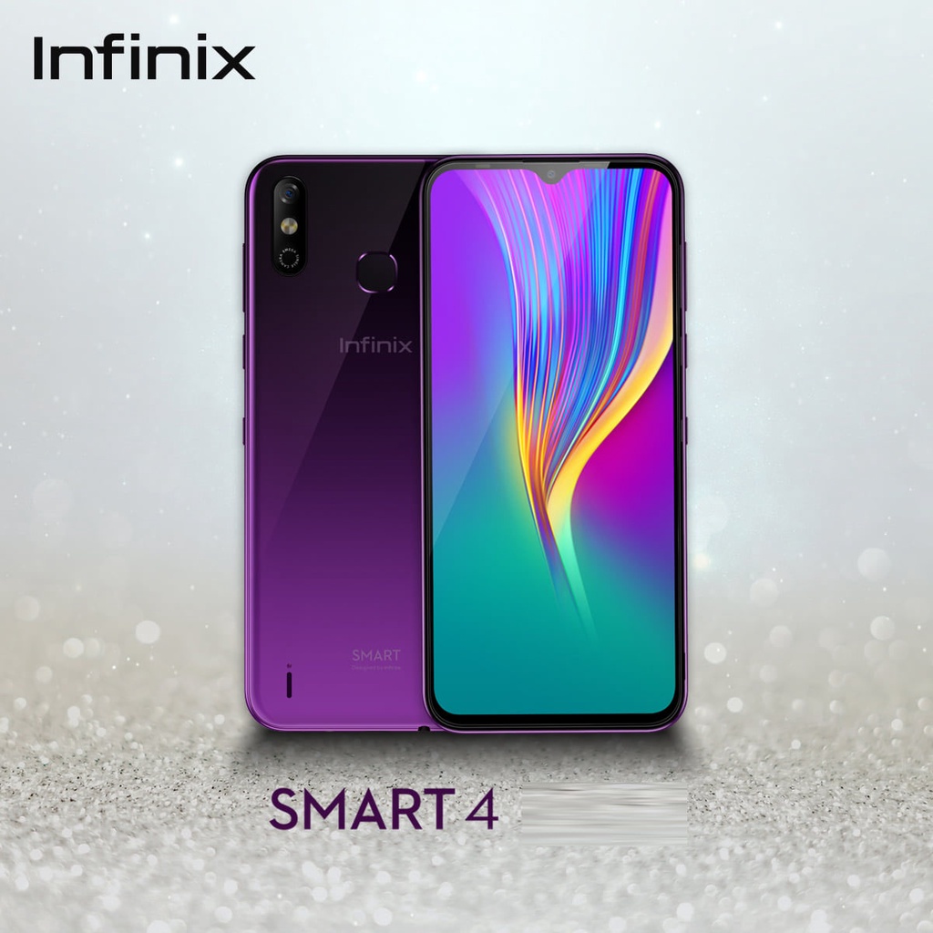 มือถือ Infinix Smart 4 RAM 1 ROM 16 แบต 4000 จอใหญ่ 6.6 นิ้ว ระบบเสียง ...
