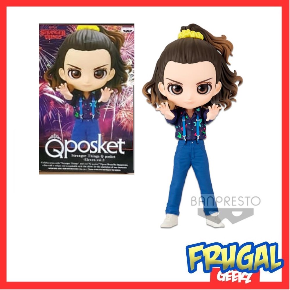 Banpresto Q Posket Stranger Things Eleven in Jumpsuit Toy Figure ...