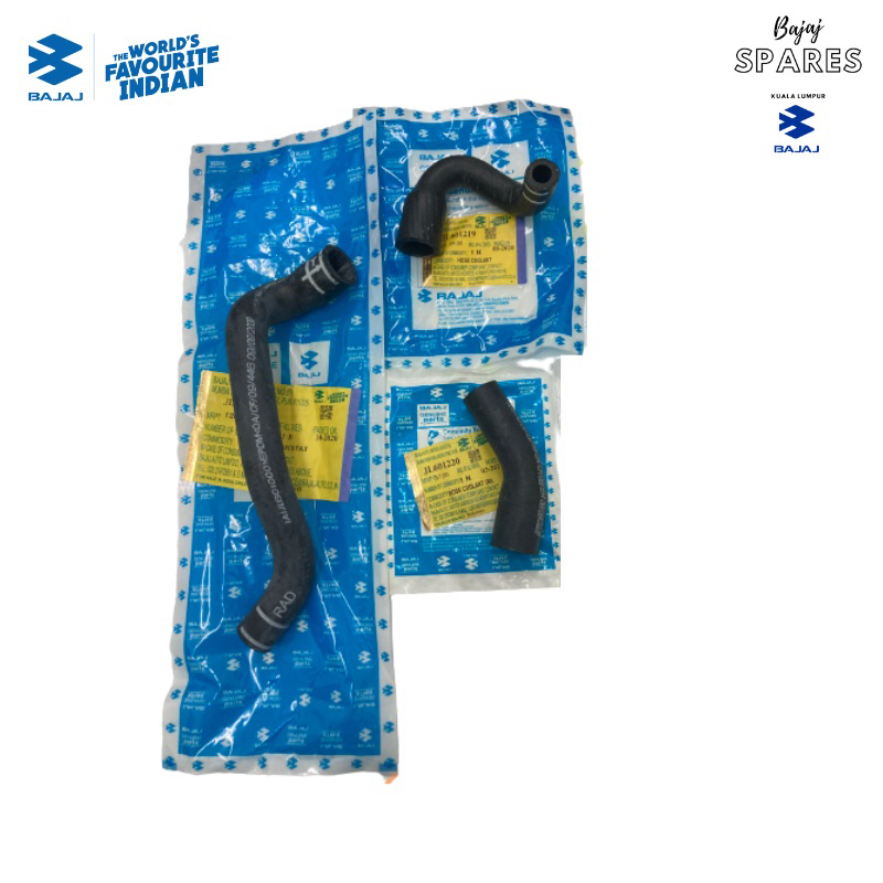 HOSE RADIATOR FULL SET NS200 RS200 PULSAR BAJAJ♂ | Lazada