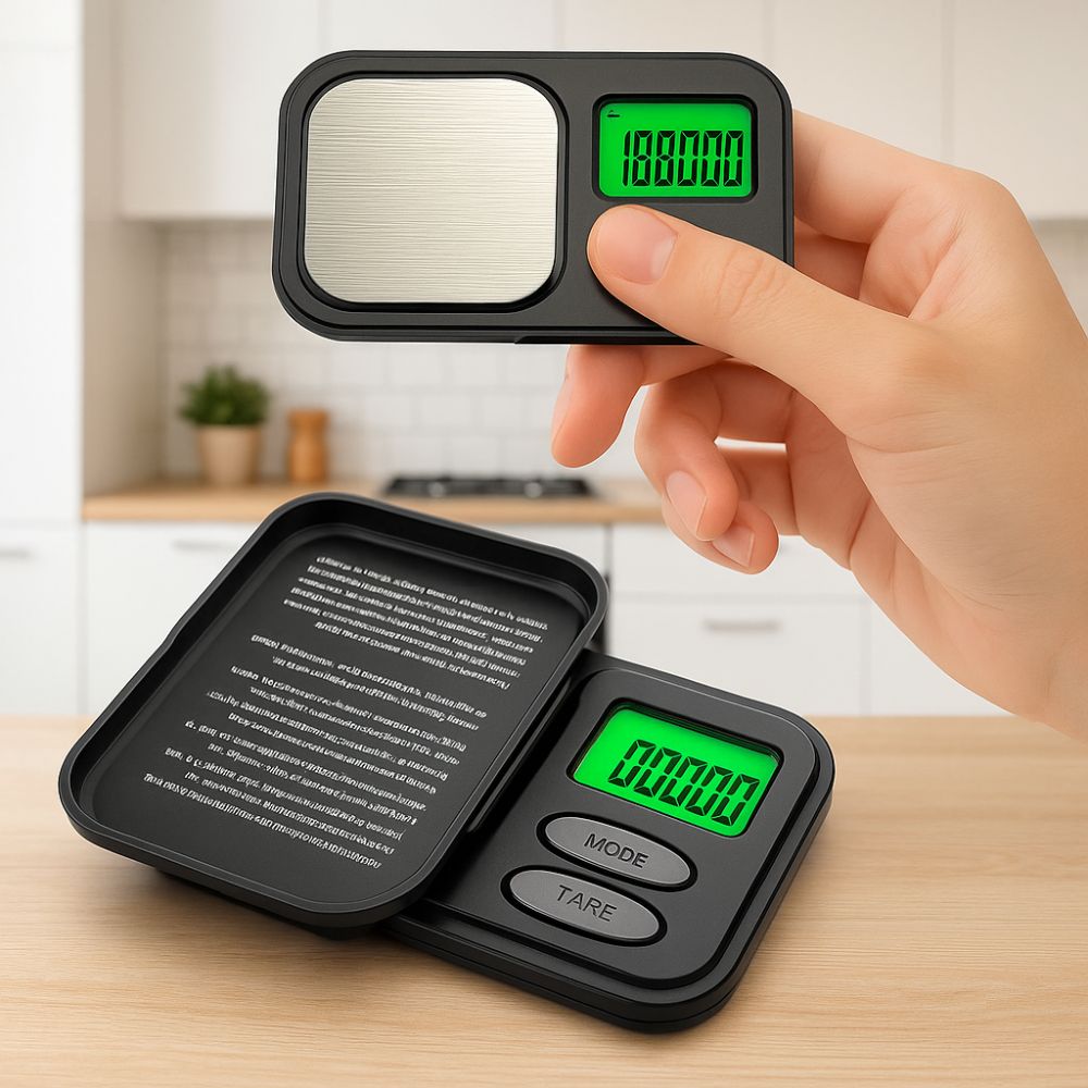 Portable Weighing Tool Precision Pocket Scale Balance Backlit LCD Mini ...