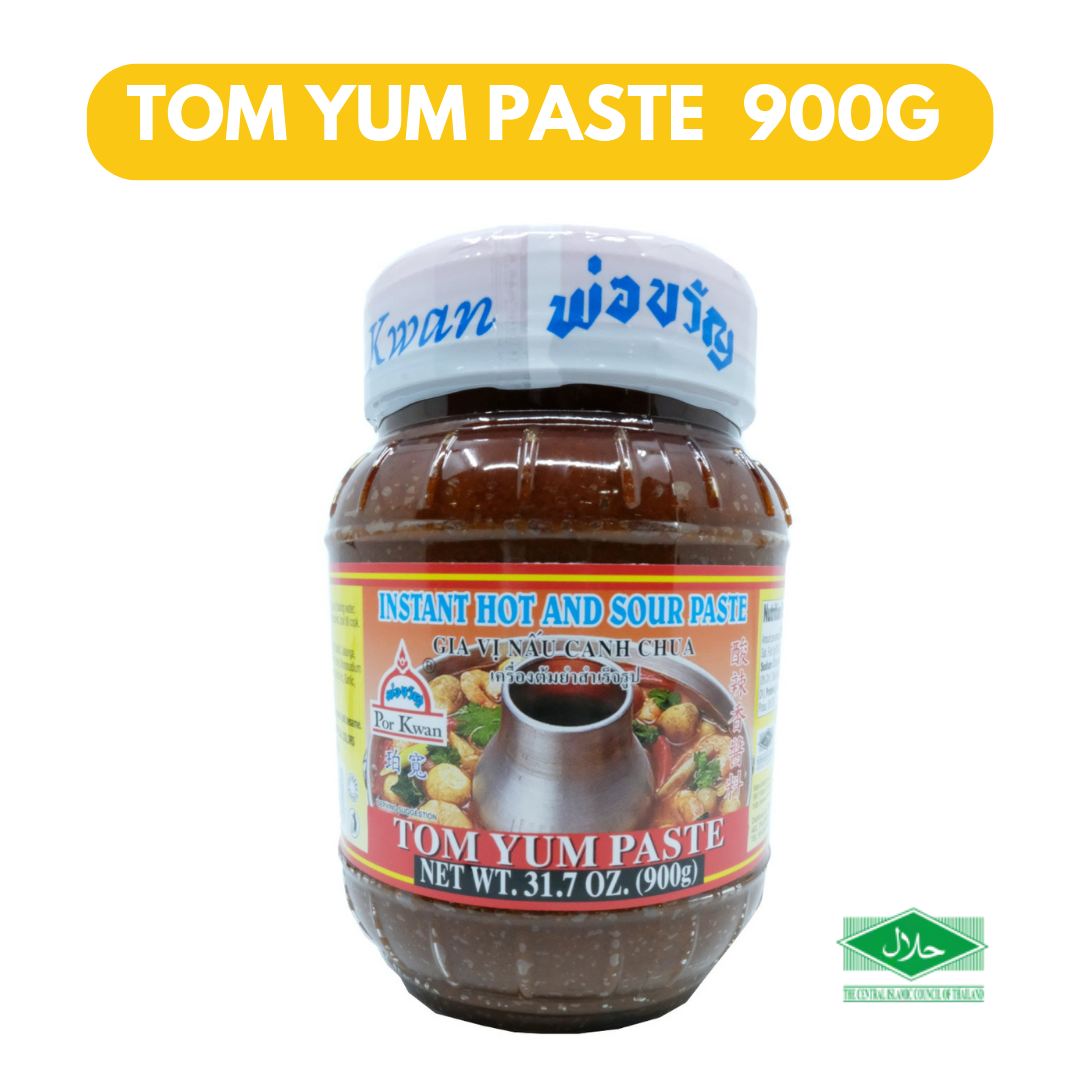 Authentic Tom Yum Paste Por Kwan (900g) [Halal] | Lazada Singapore
