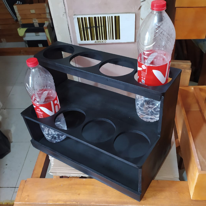 Rak Penyangga Botol 8 Lubang Bar Minuman Rak Cafe Aesthetic | Lazada ...