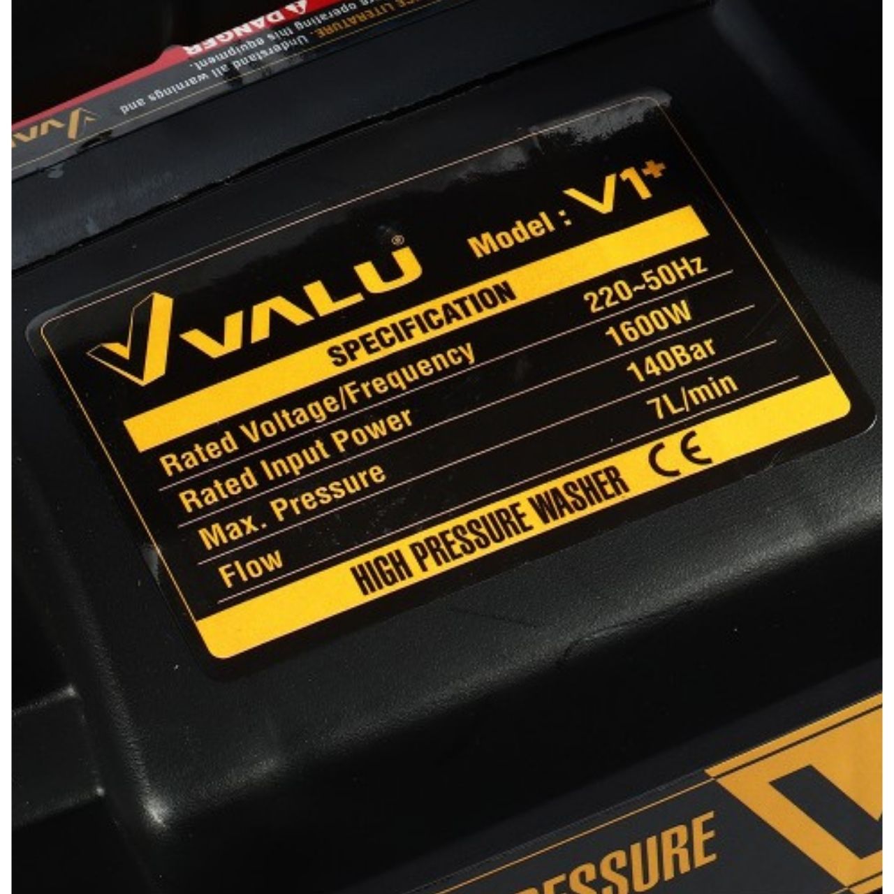 VALU V1 เครื่องฉีดน้ำแรงดันสูง 140 บาร์ 1600 วัตต์ รุ่น V1 - fasttech ...