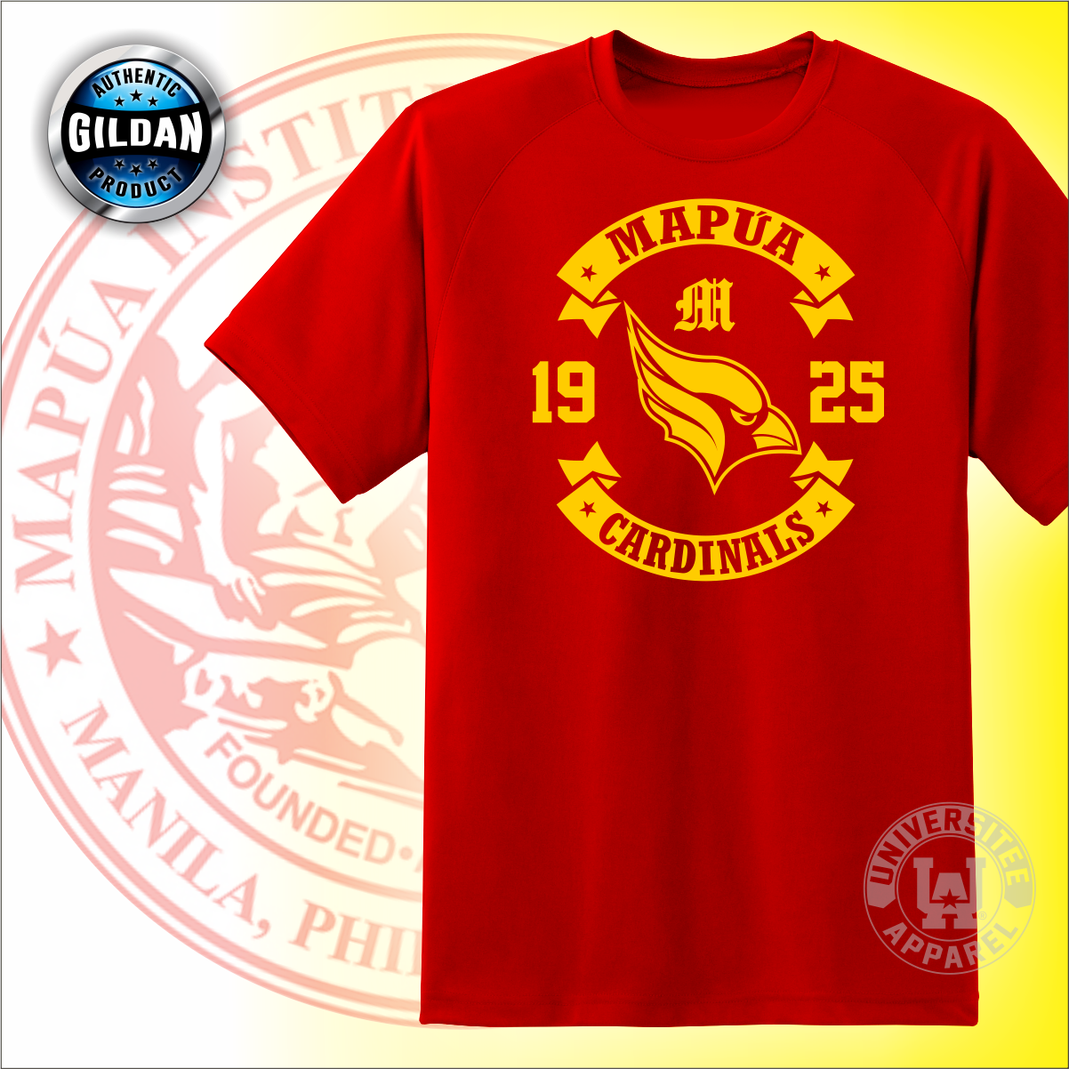 GILDAN Brand MAPUA Cardinals College Shirt MAPUA Engineering School ...