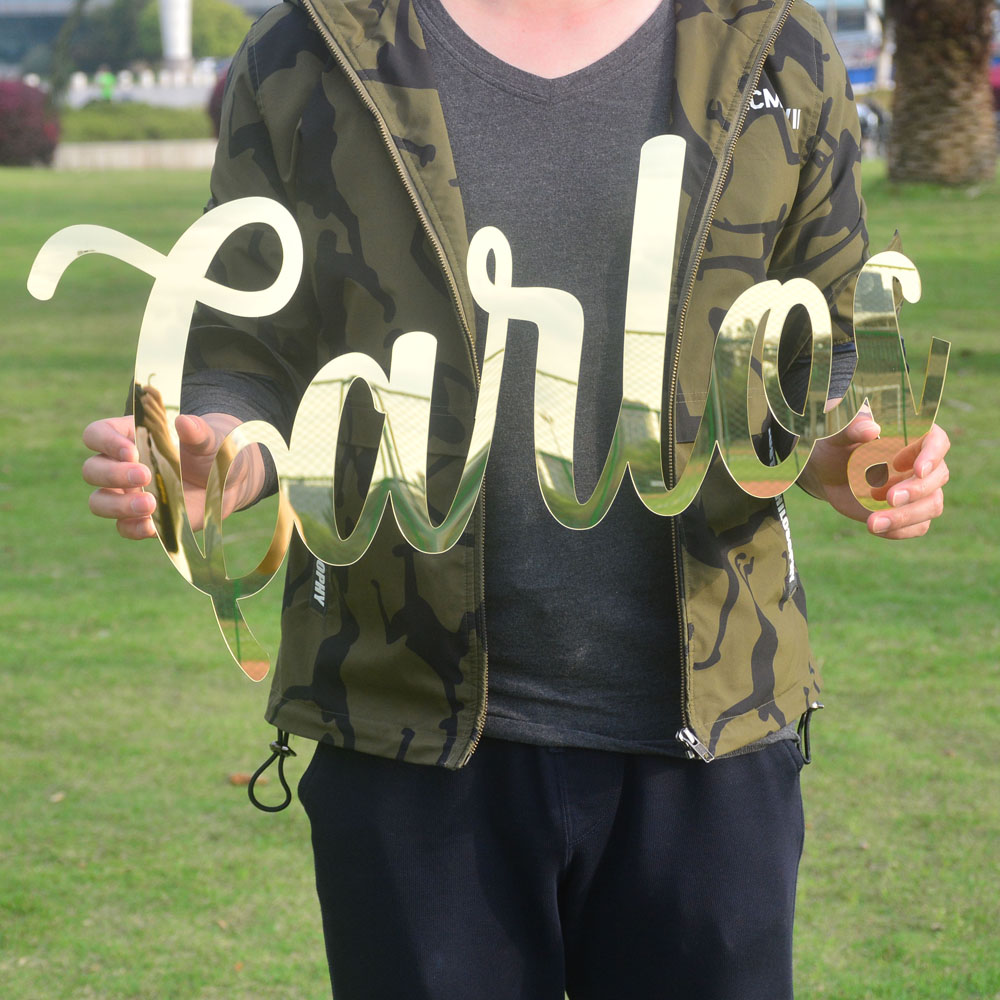 Custom Acrylic Name Sign Choose Your Font Baby Gold Name Sign Crib ...