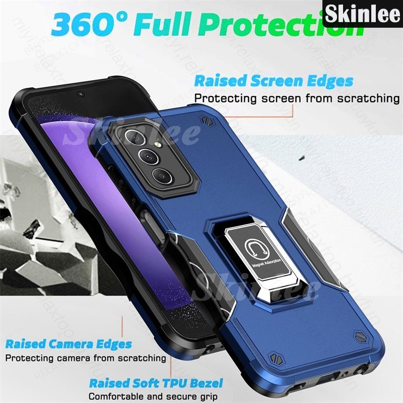 Phone Case for Samsung Galaxy M35 Back Cover with Holder Ring Cover for ...