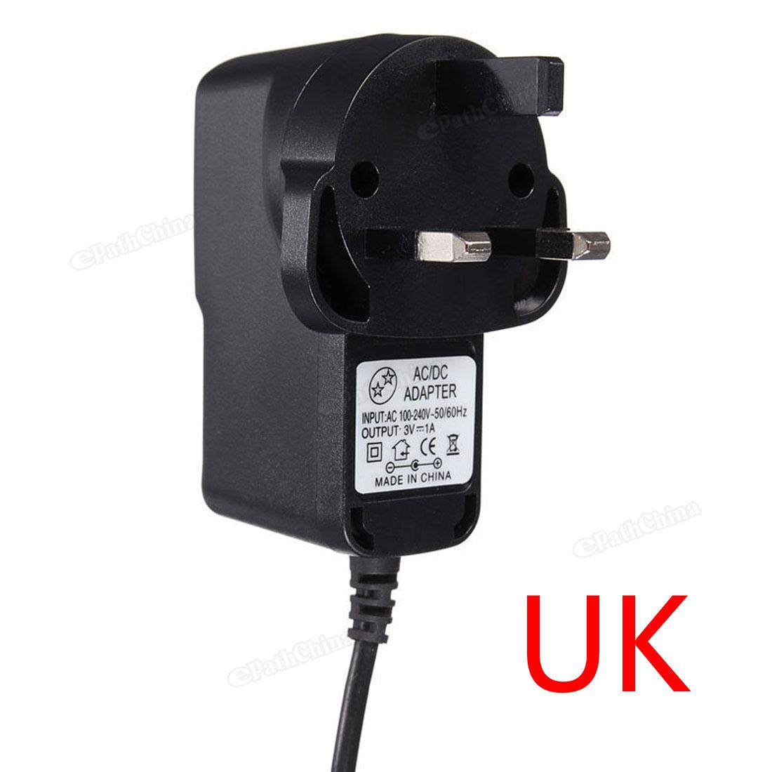 Dc 3v 1a Power Adapter Supply 100-240v Ac Charger / Eu / Uk Plug | Daraz.lk