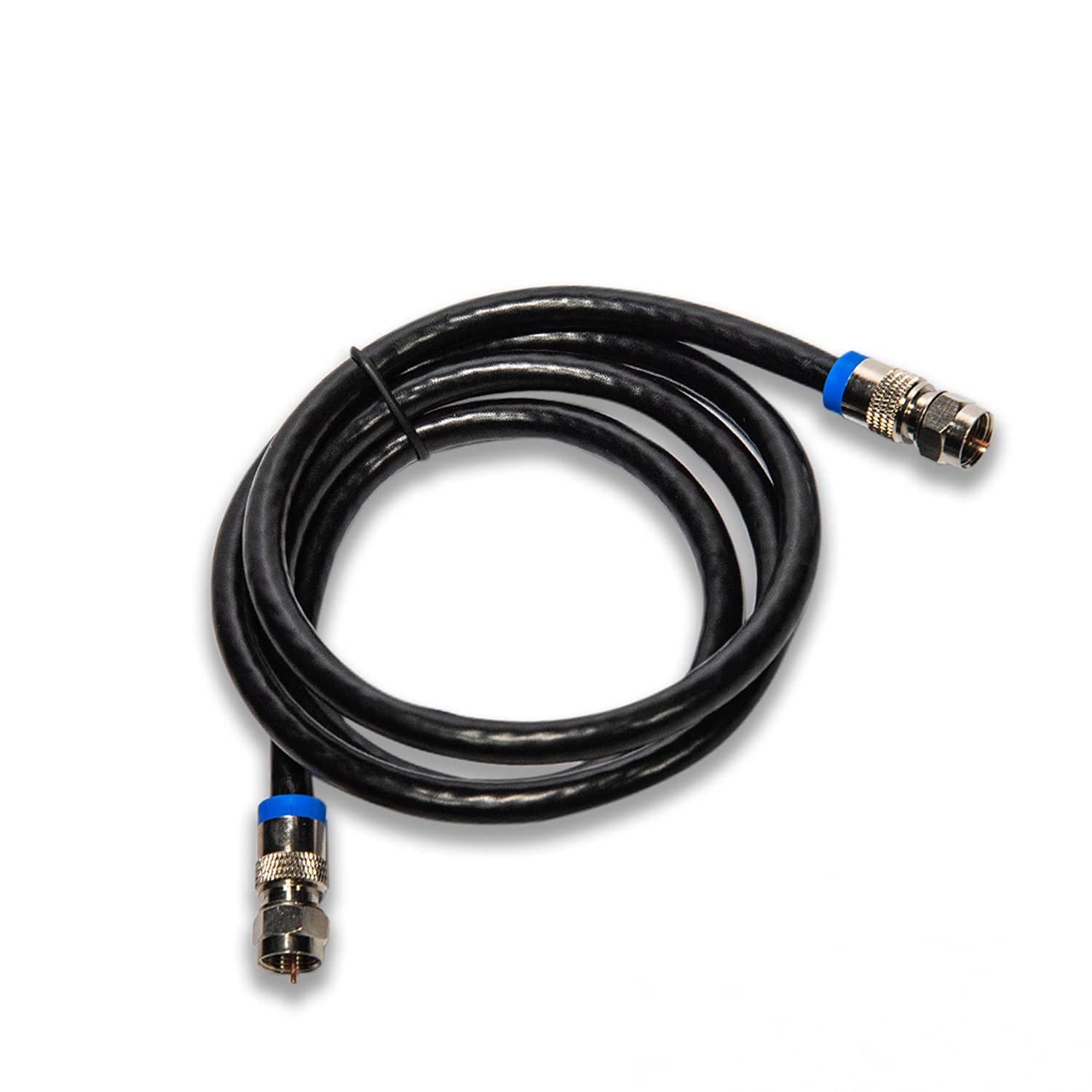 goCoax RG6 Coaxial Cable, Triple-shielded coax cable, F -Type connector ...
