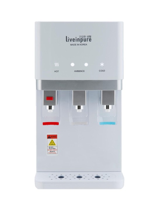 Liveinpure- Hot | Cold | Room Alkaline water dispenser with UV ...