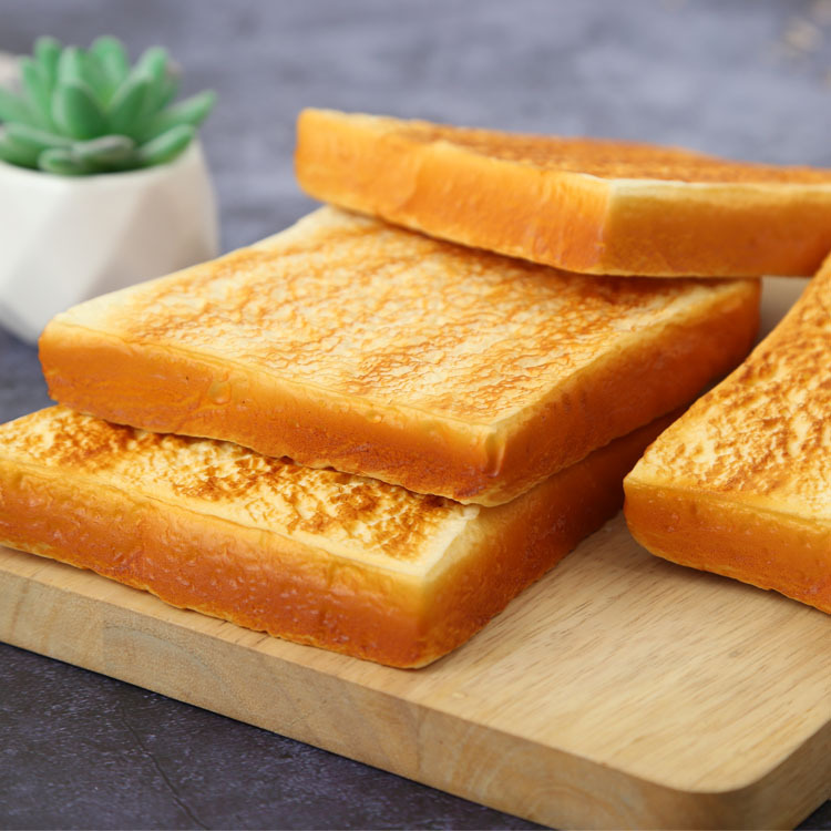 【Folio & Light】Fake Toast Slice Artificial Toast Faux Bread Simulation ...