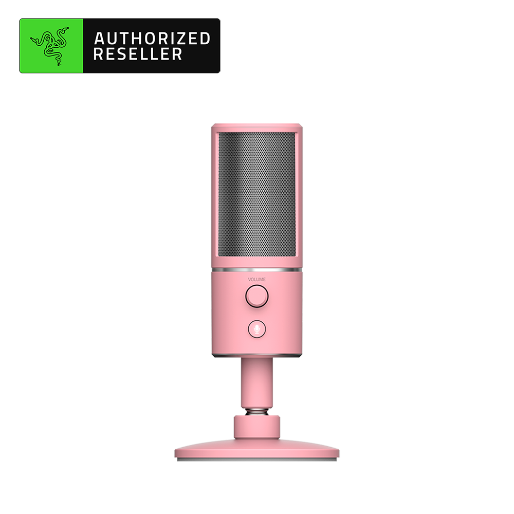 Razer Seiren X Compact USB Condenser Microphone with Supercardioid ...