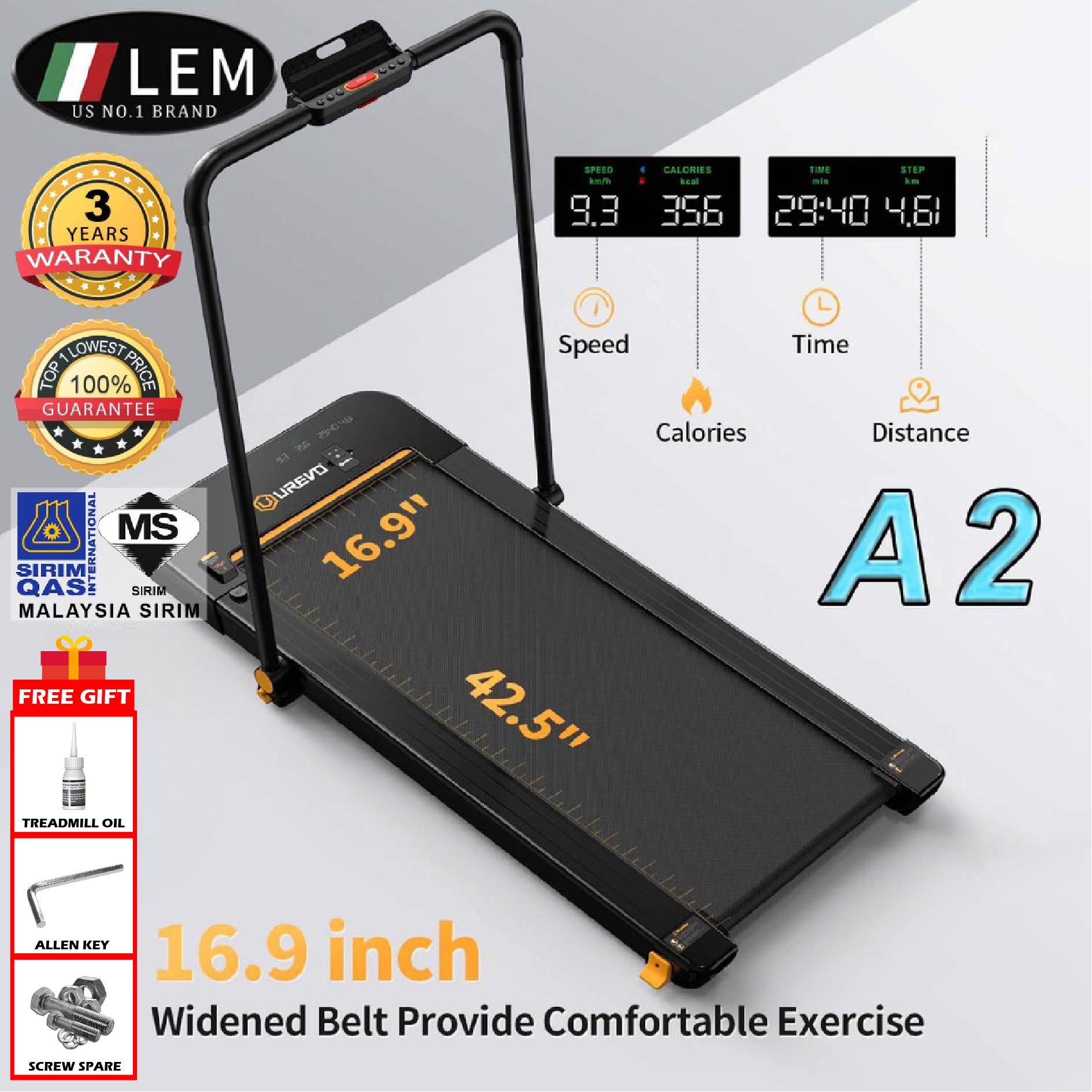 KEMILNG Fitness VELOCITY A1 / A2 / A5 / A6 Treadmill | Lazada