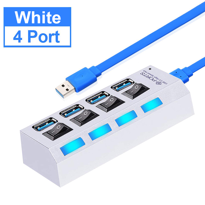 Micro USB 2.0 / 3.0 Hub 4 Port / 7 Port Super High Speed USB Hub Use ...