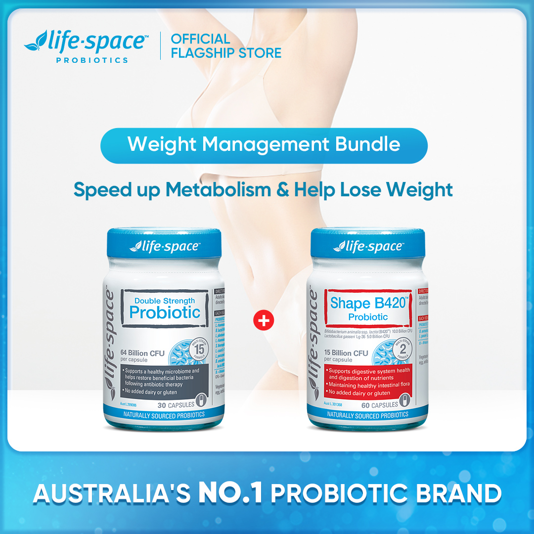 [Weight management] Life Space Shape B420 Probiotic 60 Capsules and ...