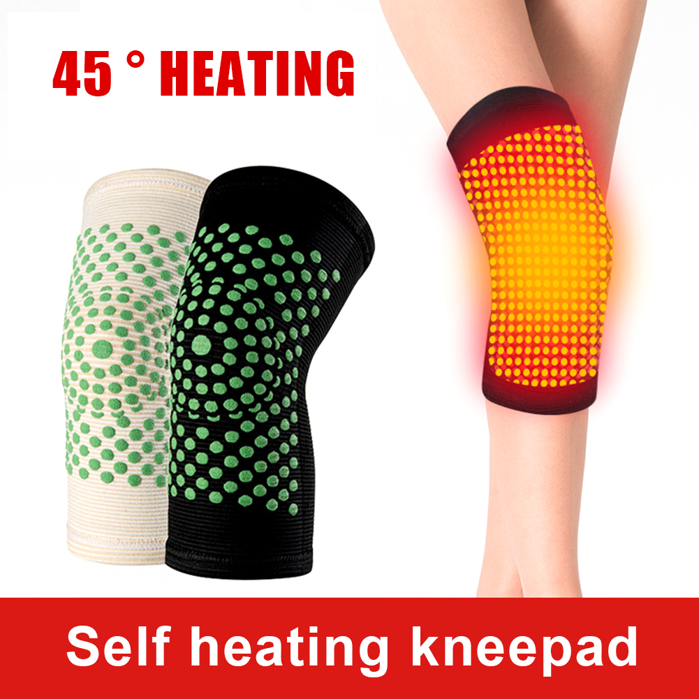 【SmartHorizon】Adjustable 1 Pair Knee Brace Self-heating Magnetic Leg ...